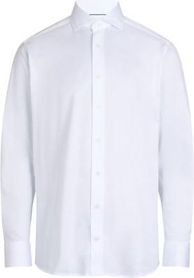 Eton Chemise droite jacquard en coton