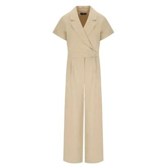 Max Mara Damen, Jumpsuits & Playsuits, Beige, 2XSGr&ouml;&szlig;e