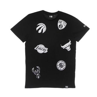 New Era Homme, Tops, Noir, Taille: 2XL Tee-shirt NBA Multi Team Noir