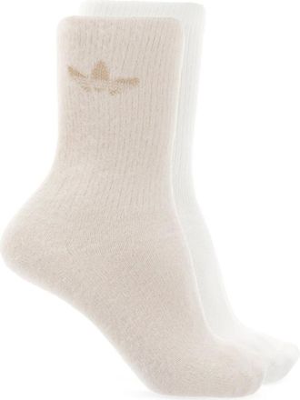 adidas Femme, Sous-v&ecirc;tements, Rose, Taille: XS Chaussettes par deux