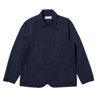Universal Works Homme, Vestes, Bleu, Taille: XL Blazers
