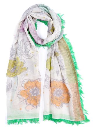Passigatti Tuch Damenschal aus weichem Jacquard im Boho-Stil von Passigatti