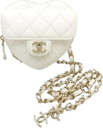 Chanel Pre-owned Mini Fanny Pack - Femme - Pre-owned - Blanc - Taille: ONE Size