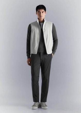 Mango Gilet repliable et d&eacute;perlant avec technologie Thermore gris glac&eacute; - Homme - XXL - MANGO MAN