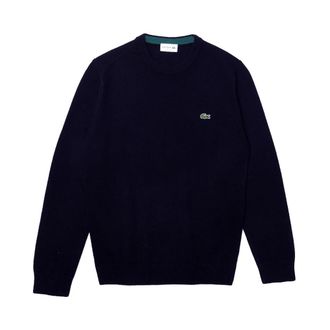 Lacoste Rundhals-Strickware - - Knitwear - Herren - Blau - L