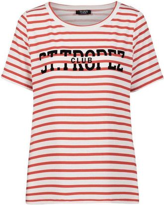 Tuzzi Nero T-Shirt mit Frontprint