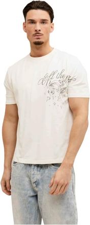Off the Pitch Homme, Tops, Blanc, Taille: L T-Shirt Guardian