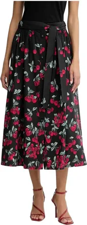 Twinset Damen, R&ouml;cke, Mehrfarbig, LGr&ouml;&szlig;e