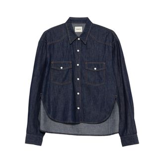 Khaite Denim Shirt - - Blouses & Shirts - Damen - Blau - M