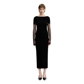 Sportmax Grazia Kleid - - Dresses - Damen - Schwarzk - L