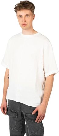 Xagon Man T-shirt col rond - Homme - Tops - Blanc - Taille: M