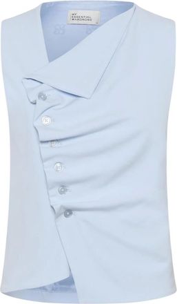 MY ESSENTIAL WARDROBE Femme, Blouses et Chemises, Bleu, Taille: 36 FR Chemises