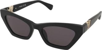 Max Mara unisex, Accessoires, Noir, Taille: 52 MM Lunettes de soleil