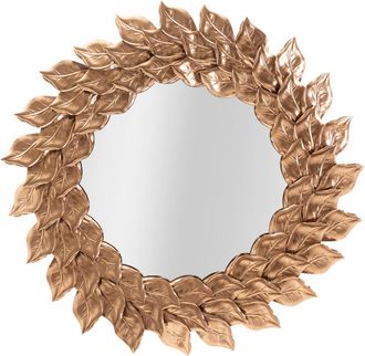 Charme 1921 Glam Petal Wall Mirror Copper cm ø 73x5