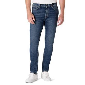 Amazon Essentials Jean Slim Homme, Indigo Moyen Teint&eacute;, 31W / 32L