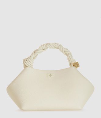 Ganni Sac Small Bou Grained Egret