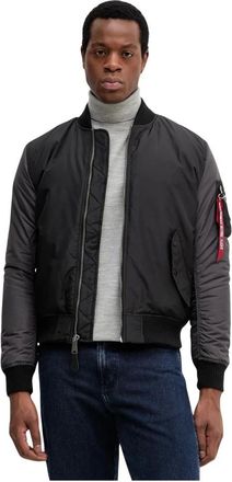 Alpha Industries Herren, Jacken, Schwarzk, LGr&ouml;&szlig;e