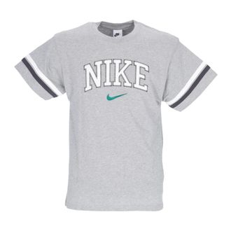 Nike Homme, Tops, Gris, Taille: XL T-shirt Retro Gris Chin&eacute; Fonc&eacute;