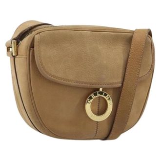 Celine Sac &agrave; bandouli&egrave;re vintage Pre-owned - Femme - Pre-owned - Beige - Taille: ONE Size