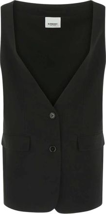 Burberry Femme, Vestes, Noir, Taille: 38 FR Vestes