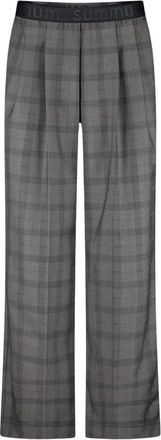 Summum Femme, Pantalons, Noir, Taille: 38 FR Pantalons Check