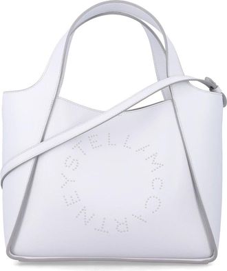Stella McCartney Femme, Sacs, Gris, Taille: ONE Size Logo Crossbody Tote Bag