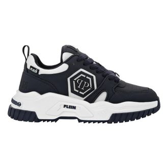Philipp Plein unisex, Chaussures, Bleu, Taille: 42 EU Predator Baskets Hexagon
