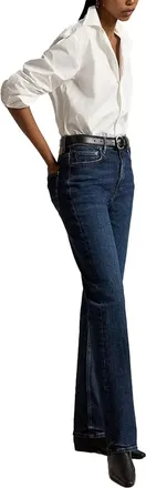 Ralph Lauren Straight-Leg Denim Jeans - Blue