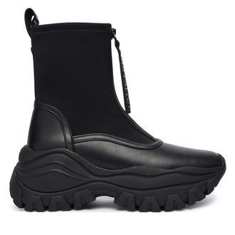 Buffalo Stiefeletten Buffalo Lola Front Zip 1270140 Schwarz