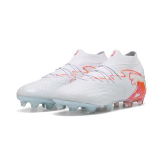 Puma Chaussures de football FUTURE 9 ULTIMATE BRILLANCE FG Femme, Accessoires, Blanc, 35.5
