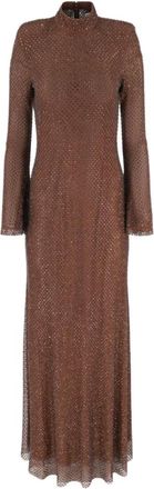 Self Portrait Damen, Kleider, Braun, 2XSGr&ouml;&szlig;e