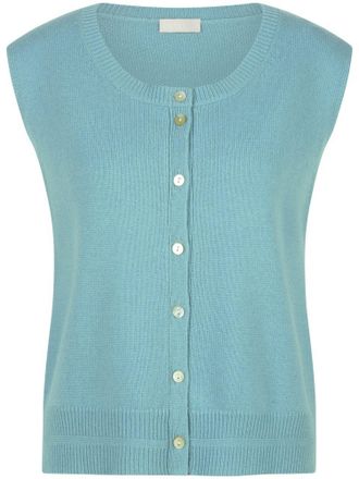 Peter Hahn Strickweste Peter Hahn t&uuml;rkis