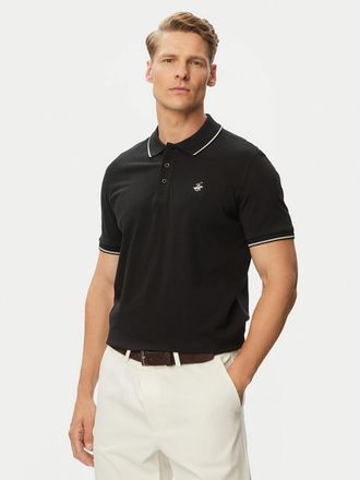 Beverly Hills Polo Club Poloshirt P-SS26M-P42561 Schwarz Regular Fit
