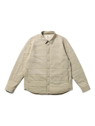 Snow Peak Flexible Insulated Jacke mit Knopfverschluss - Nude