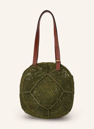 BA&SH Ba&Sh Schultertasche Palma gruen