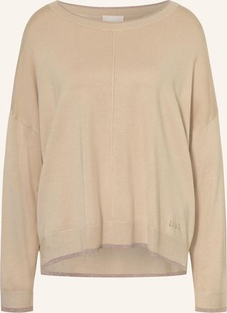 Liu Jo Liu Jo Pullover Mit Glitzergarn beige