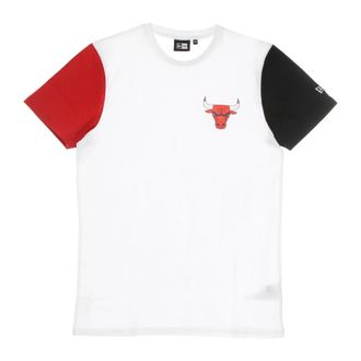 New Era Homme, Tops, Multicolore, Taille: XL T-shirt Chicago Bulls Bloc de Couleurs