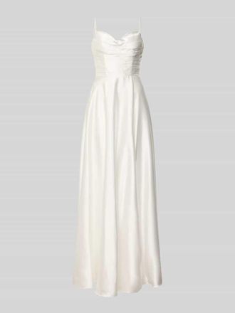Luxuar Fashion Brautkleid mit Drapierungen und r&uuml;ckseitiger Schn&uuml;rung