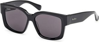 Max Mara Lunettes de soleil Glimpse-7 - Femme - Accessoires - Noir - Taille: 54 MM