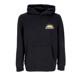 Element Schwarzer Flint Hoodie mit individuellem Logo - - Sweatshirts & Hoodies - Herren - Blau - L