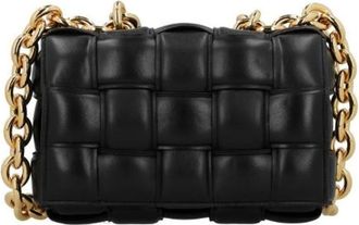 Bottega Veneta Pre-owned Chain Cassette Shoulder Bag - Femme - Pre-owned - Noir - Taille: ONE Size