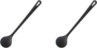 Westmark R&uuml;hr-/Kochl&ouml;ffel, Kunststoff, 30.2 x 5.8 x 1.1 cm, Gentle, Schwarz, 28842270 (Packung mit 2)