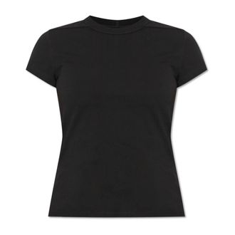 Rick Owens Femme, Tops, Noir, Taille: 36 FR Cropped Level T