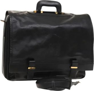 Loewe Pre-owned Cuir sacs-main - Femme - Pre-owned - Noir - Taille: ONE Size