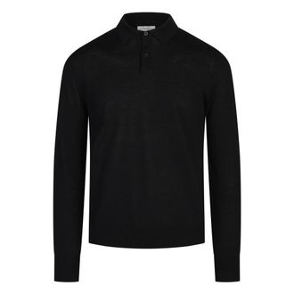 Ballantyne Polo en laine - Homme - Pulls - Noir - Taille: M