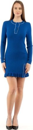 Moschino Femme, Robes, Bleu, Taille: 38 FR Robes