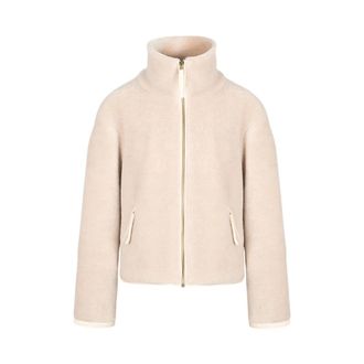 H&eacute;st Kellie Shearling Jacke - - Jackets - Damen - Beige - XS