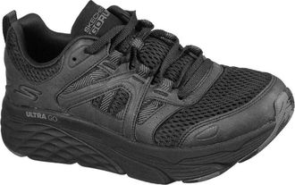 Skechers MC Elite Logo Sneaker f&uuml;r Damen, Zum Anschl&uuml;pfen (Schwarz)