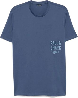 Paul & Shark Homme, Tops, Bleu, Taille: L T-Chemises