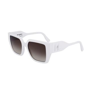 Karl Lagerfeld Lunettes de soleil - Femme - Accessoires - Blanc - Taille: 52 MM